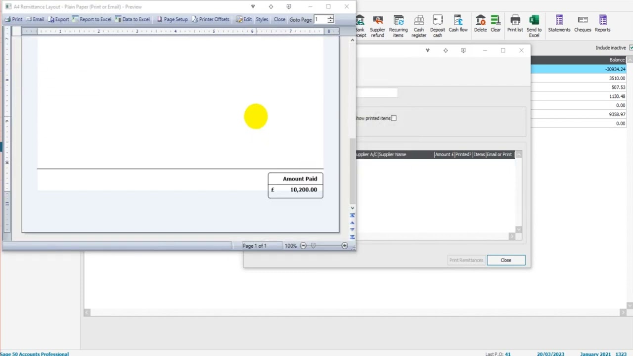 Remittance Advice on Sage 50 - Sage Tutorial - #accounting #sage