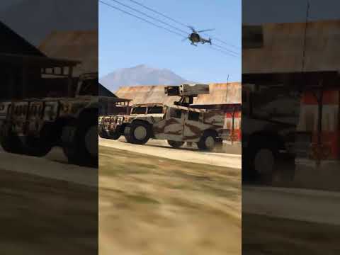 Gta V Police Chasing A Militray Asrad Vehicle