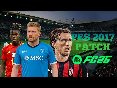 Pes 2017 Patch FC 25 New Update 2026