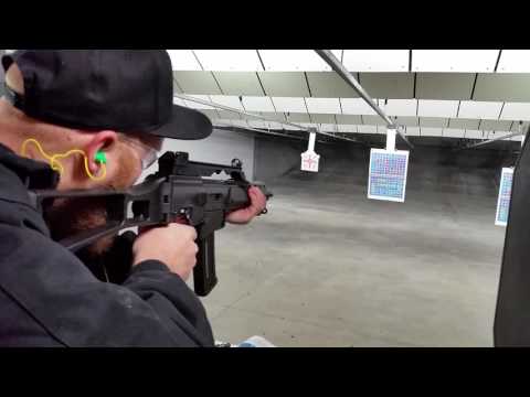 Stupid fast rate of fire of the H&K G36!