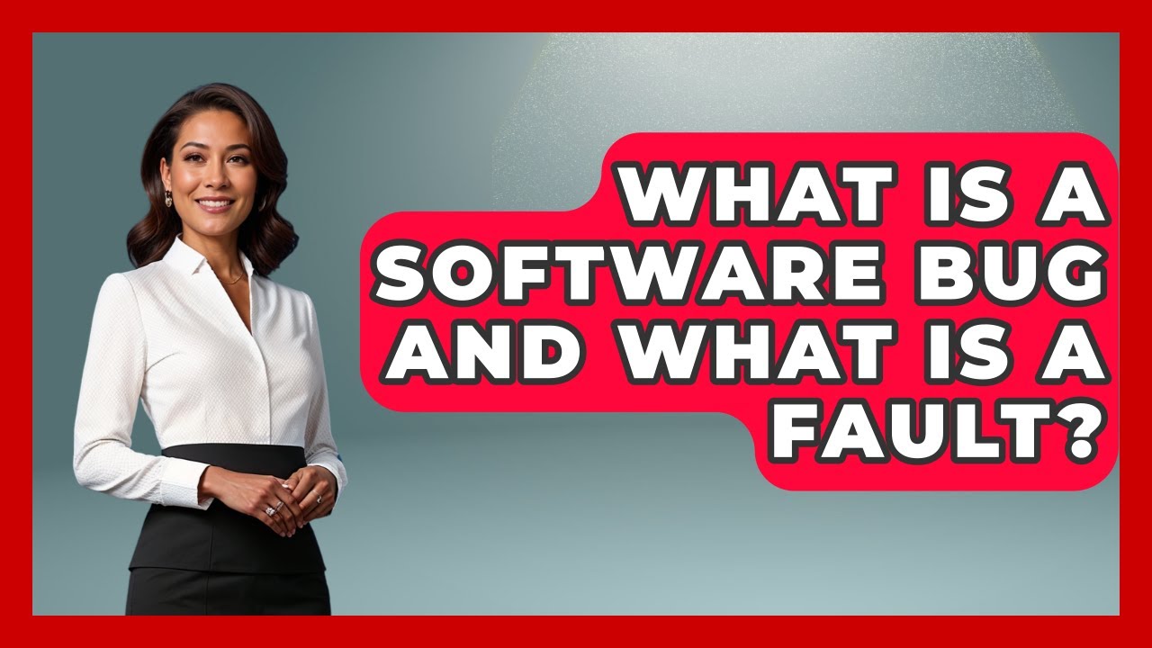 What Is A Software Bug And What Is A Fault? - Learn To Troubleshoot