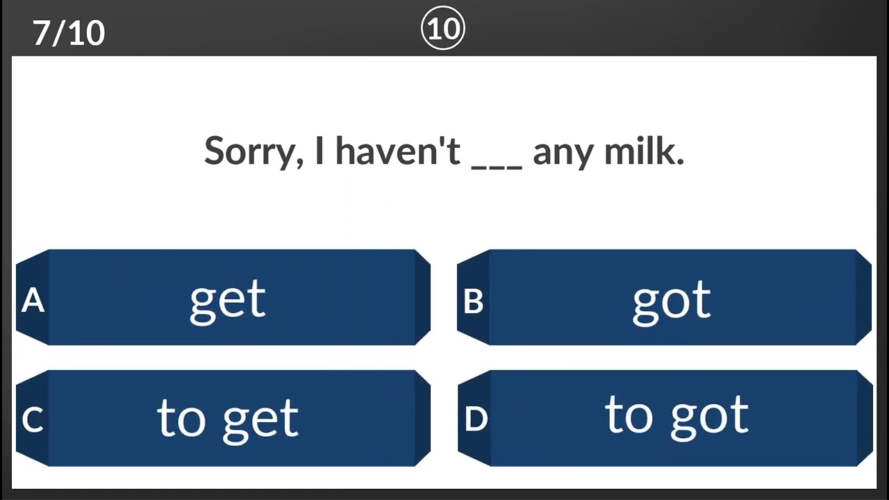 Grammar Quiz | Test Your Knowledge of the Present Simple № 9.2 | English test & quiz | Learn English