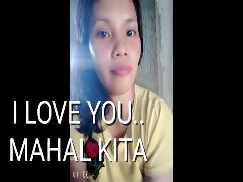 I LOVE YOU IN TAGALOG MAHAL KITA