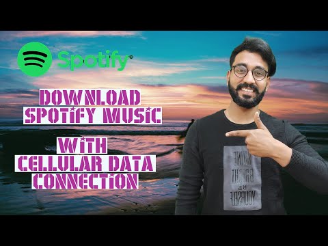 SPOTIFY MUSIC DOWNLOAD WITH CELLULAR DATA CONNECTION || SPOTIFY PREMIUM FEE MUSIC DOWNLOAD