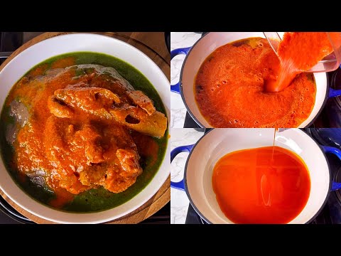 AUTHENTIC RED STEW FOR AMALA / Nigerian stew