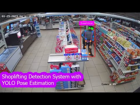 Shoplifting Detection System with YOLO Pose Estimation | How AI Catches Shoplifters Using YOLO