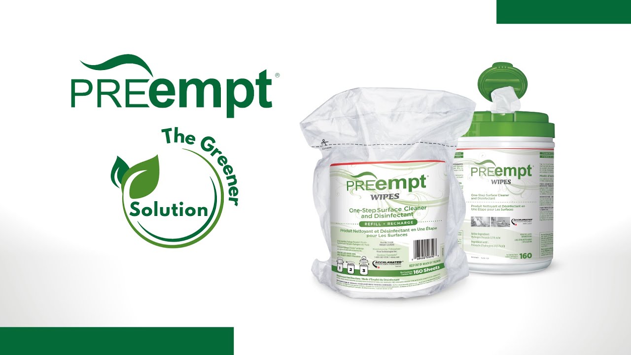 Introducing PREempt Refill Wipes!