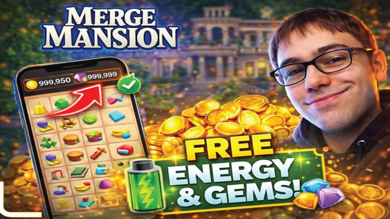 Merge Mansion Unlimited Free Gems Hack 2026 – Complete iOS & Android Guide (IT WORKS!)