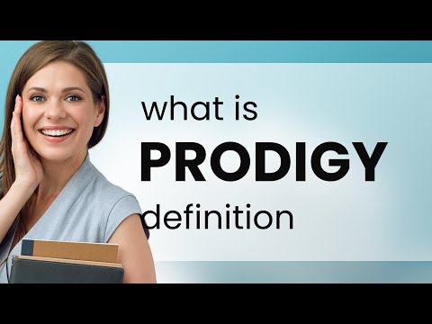 Prodigy | what is PRODIGY meaning
