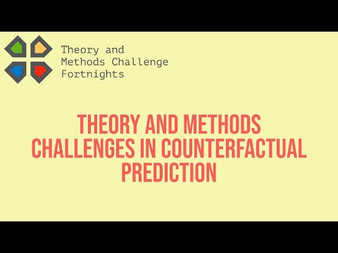 TMCF workshop - Theory and methods challenges in counterfactual prediction, Karla Diaz-Ordaz