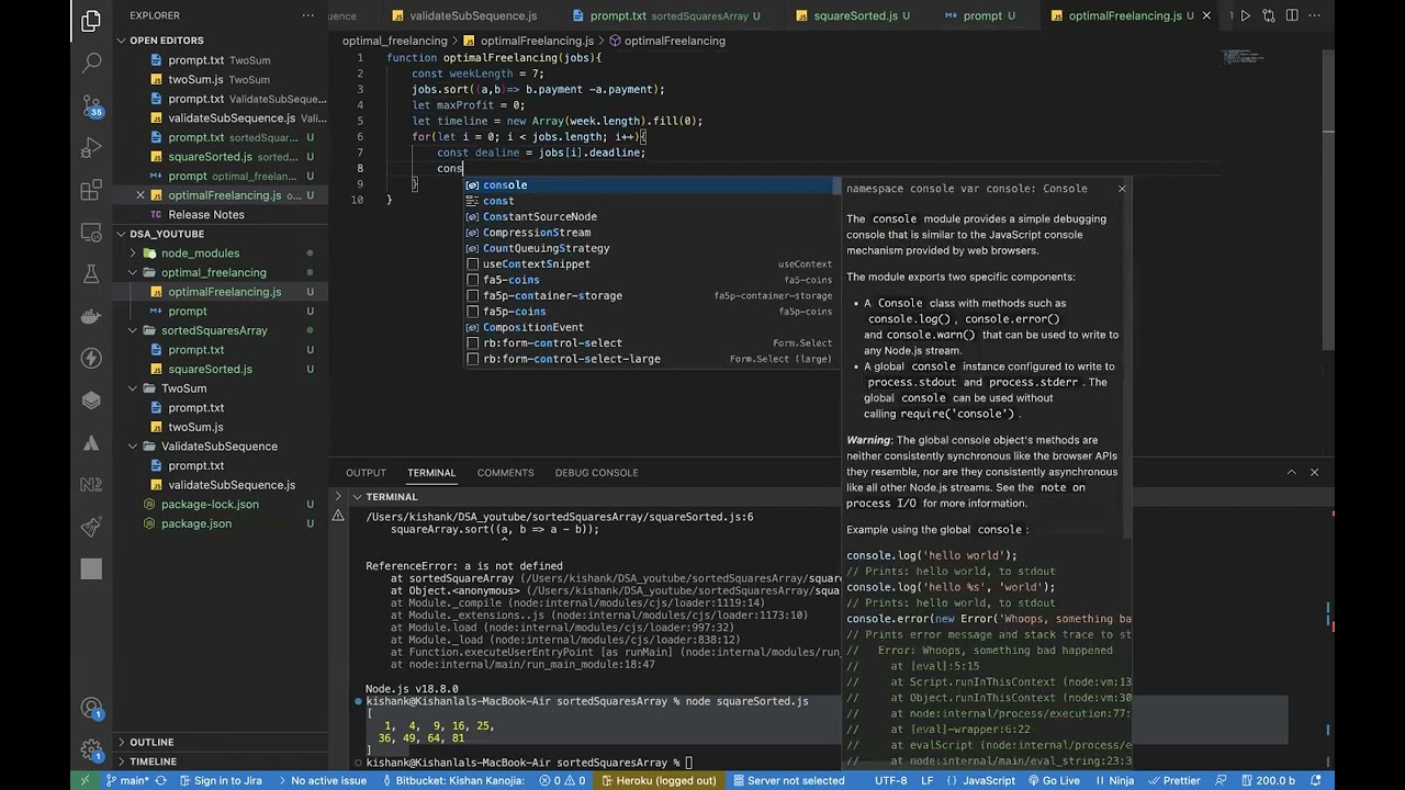 Maximize Freelancing Earnings with Optimal Scheduling | Mastering DSA in JavaScript Tutorial