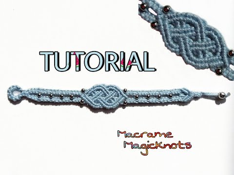 Celtic Macrame Bracelet DIY ♥ Macrame Magic Knots ♥