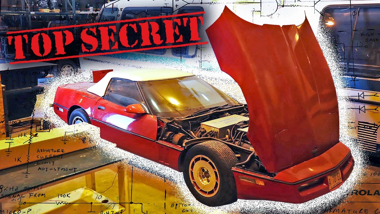 Finding the LOST Electric Corvette Prototype From 1992