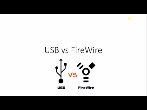 Difference between USB and FIREWIRE