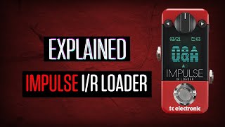 TC Electronic Impulse IR Loader - What To Know & Where To Buy | Equipboard