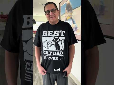 The ultimate dad gift: best car dad shirt for cat lovers! #giftsforhim