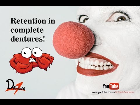 Complete denture: Retention?