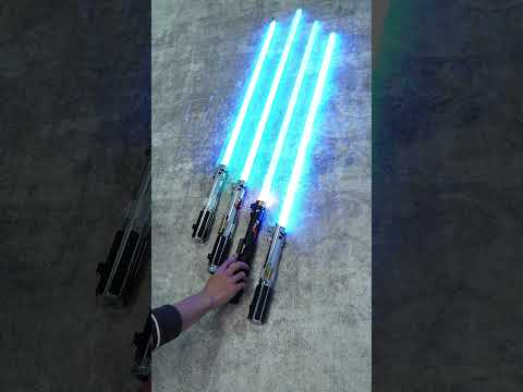 Anakin Skywalker Lightsaber Comparison#starwars #force #lightsaber #neopixel #rgb #fvp #Jedi #anakin