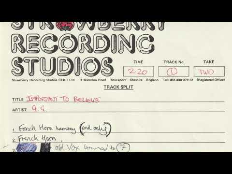 Graham Gouldman (10cc) unreleased tape - Important to Believe & I'm Lazy (1982)