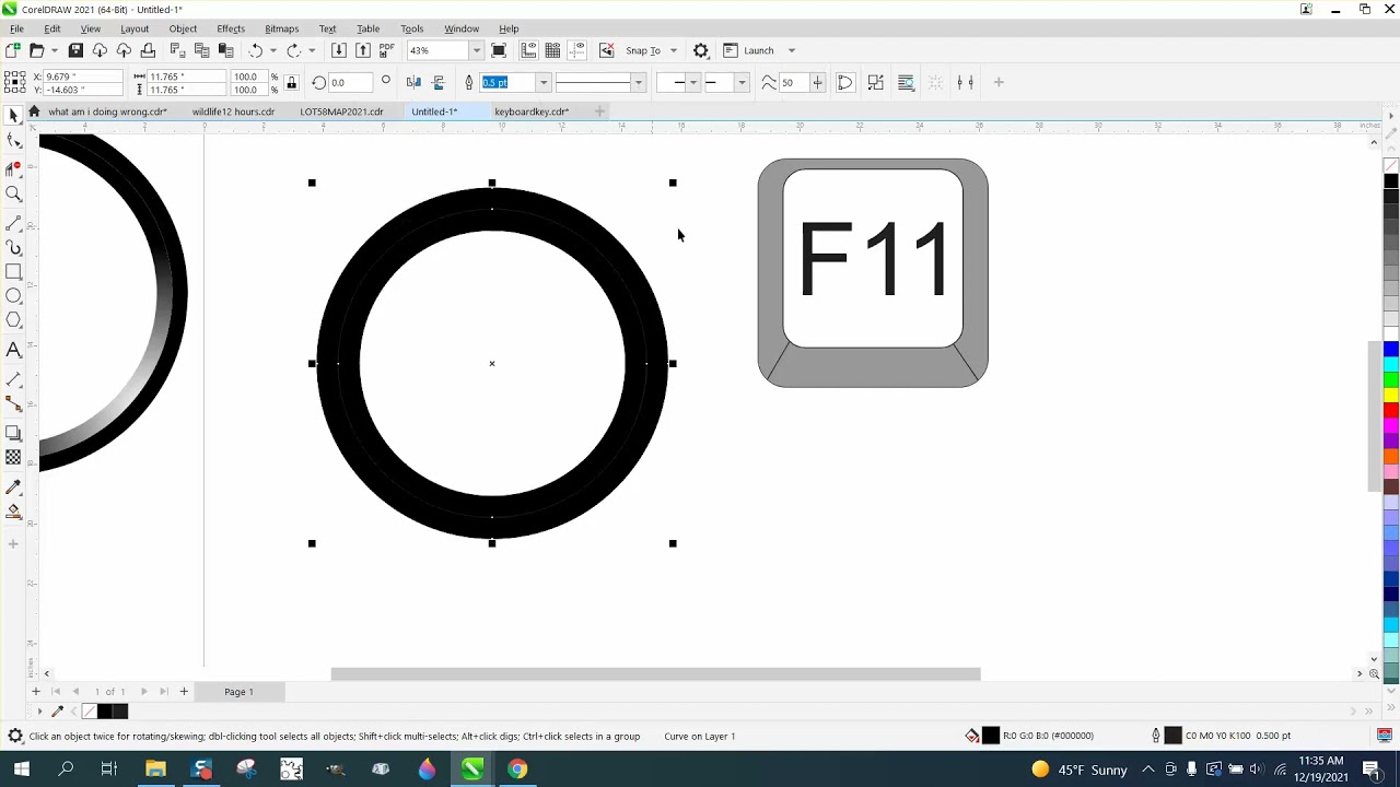 Corel Draw Tips & Tricks Edit Fill Docker