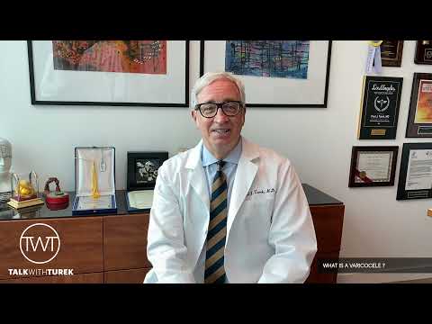 What is a varicocele?