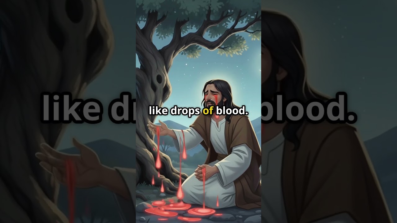 Jesus Once Sweated BLOOD While Praying — Here’s Why 😳🙏(Luke 22:44)”