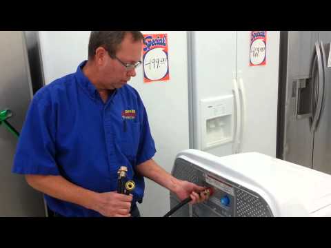 Appliance Repair - Changing Washing Machine Hoses