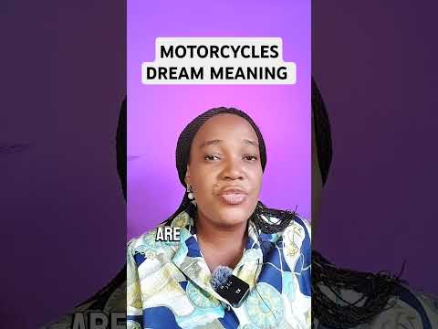 VEHICLE TYPES DREAM MEANING PART 3... MOTORCYCLE IN THE DREAM MEANING #cars #vehicles #answers