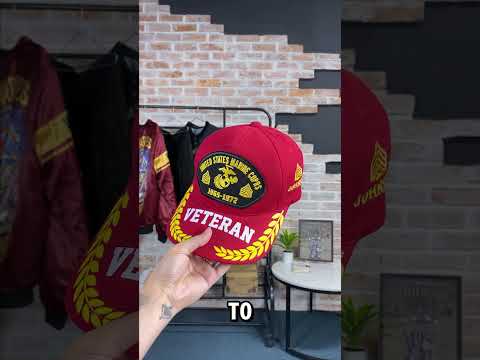 Embroidered Classic Cap! 🇺🇸✨ #shorts #veteran #military #veterans #usarmy #usaf #usnavy