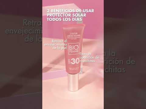 Un bloqueador solar con color que te mantendrá lista y protegida al instante.