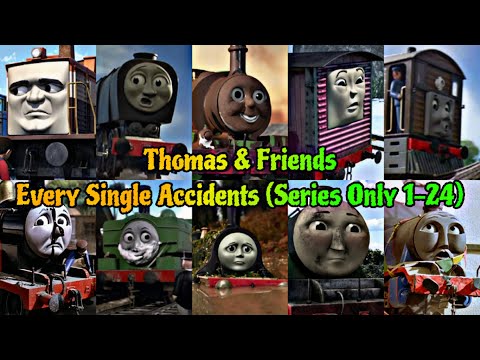 Thomas & Friends - Every Single Accident (Series 1-24 Only)
