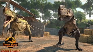 Monolophosaurus Attacks The Campers| Jurassic World Chaos Theory Season 2 Clip