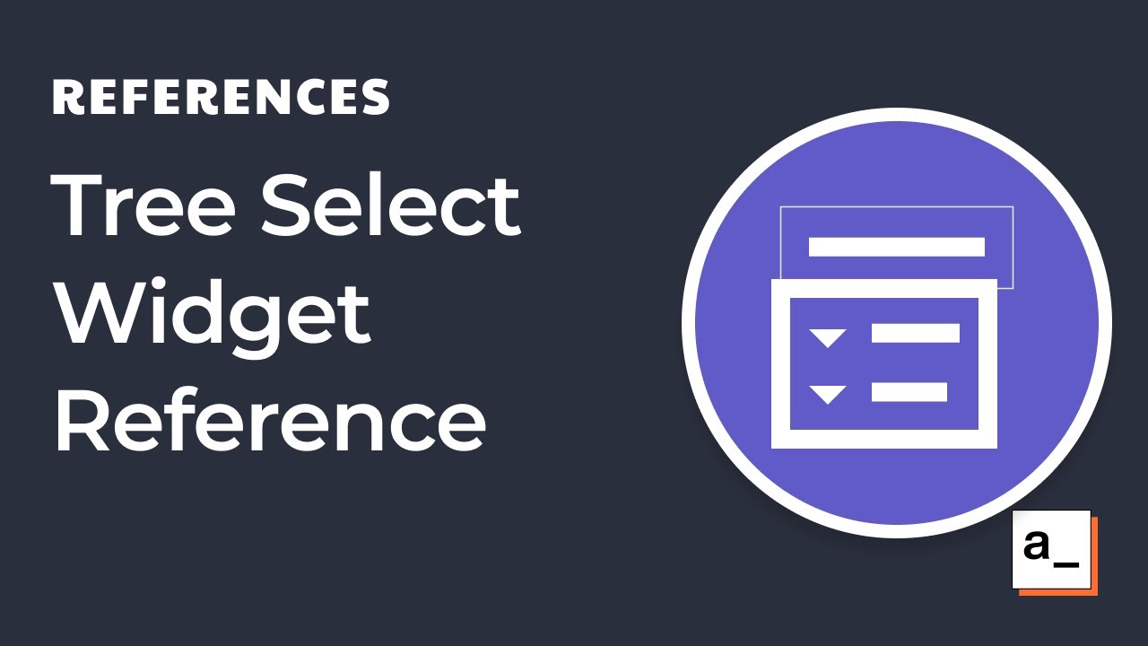 How To Use The Tree Select Widget In Appsmith