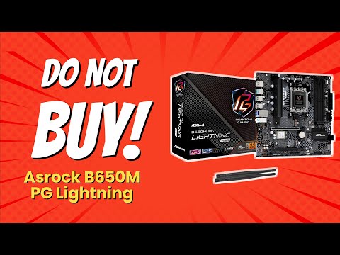 ASRock B650M PG Lightning ⚡ | 7 Reasons NOT to Buy!