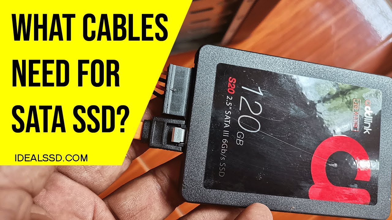 What Cables Do I Need For SATA SSD? Simplified Guide