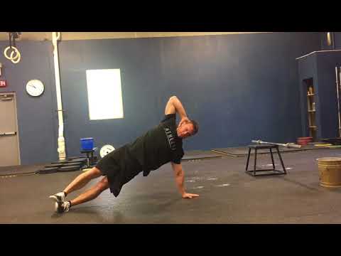Side Plank with Torso Rotation | myworkouts.io