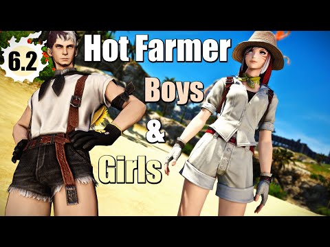 NEW Isle Explorer/Farmhand Set | Patch 6.2 | Male & Female | Showcase in 4k/UHD