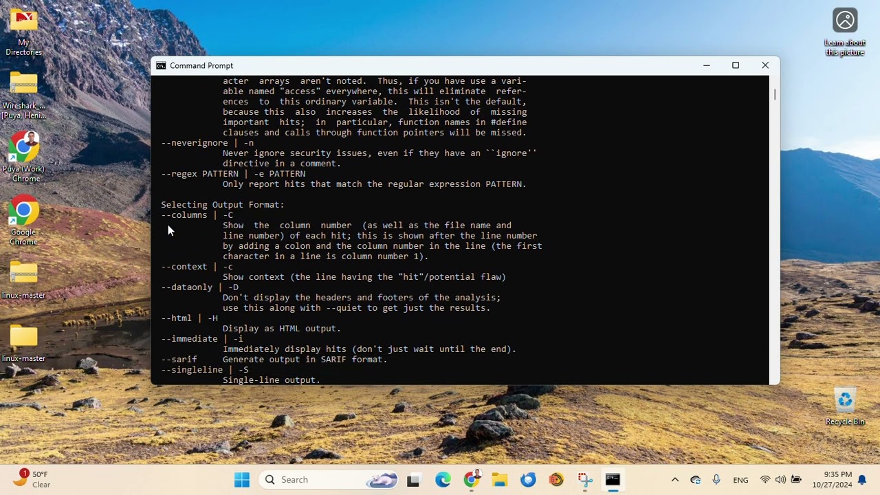 Source Code Analysis using an Open Source Tool (Flawfinder)