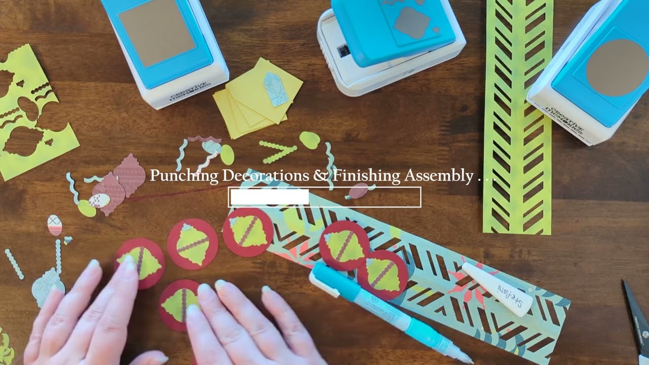 Ornament Build-a-Punch Border Ideas (& more)