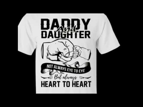 Daddy And Daughter Not Always Eye To Eye But Always Heart To Heart Shirt