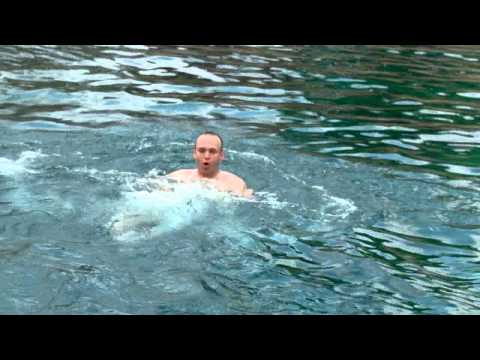 Swimming in Barton Springs Pool, Austin, TX 💦 🥶