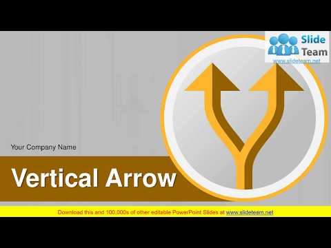 Vertical Arrow Image Of A Human Standing On Upward Arrow Strategy Planning