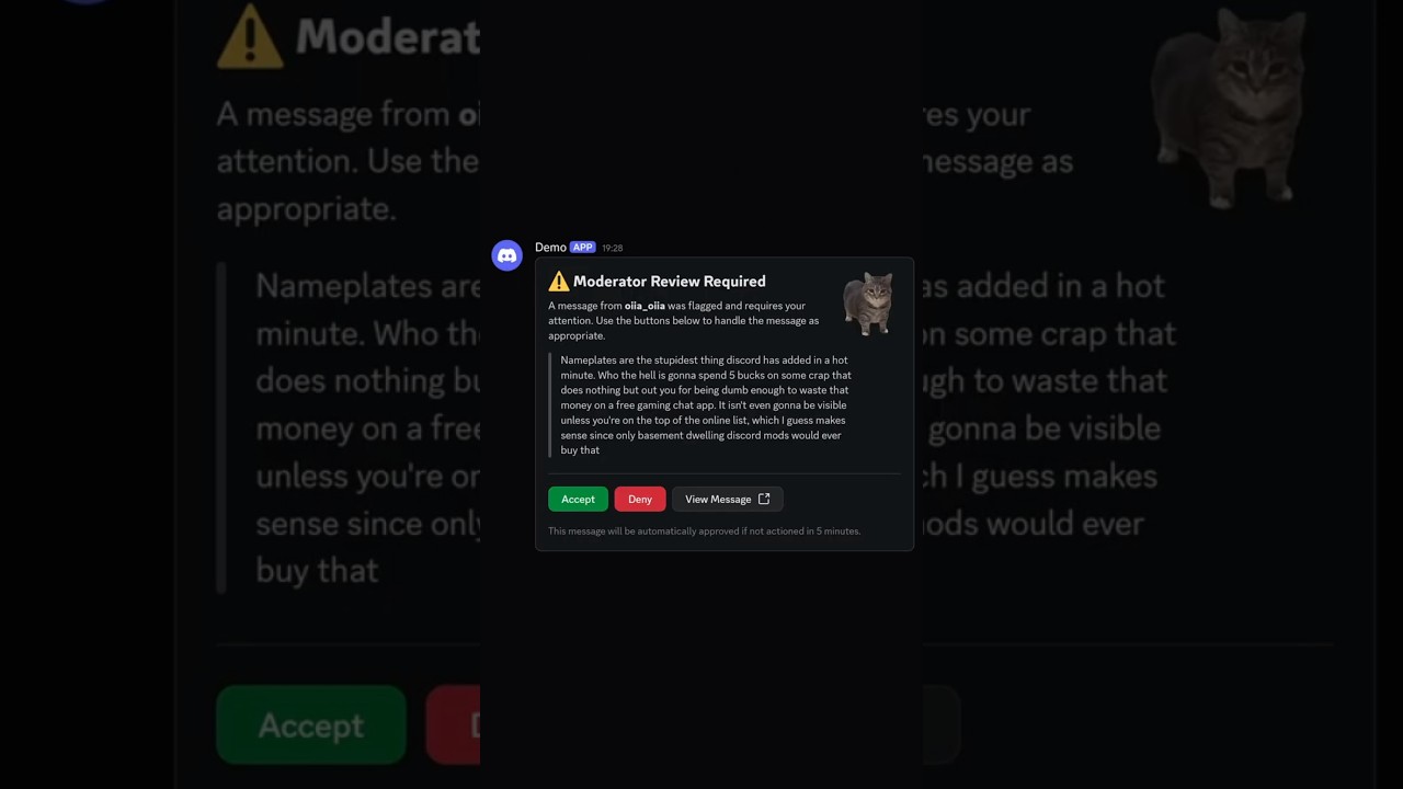 Discord Components V2 look pretty cool