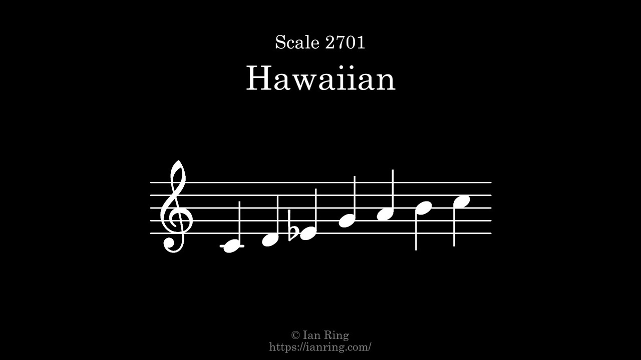 Scale 2701: Hawaiian