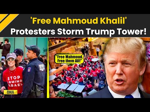 Mahmoud Khalil Arrest: Massive Protest At Trump Tower, Protesters Demand Mahmoud Khalil’s Freedom!
