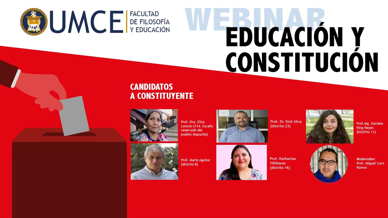 Webinar: Educación y Constitución