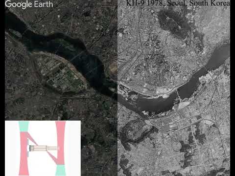 Declassified High Resolution Satellite Imagery from the Hexagon KH-9 US Spy Satellites (1971-1986)