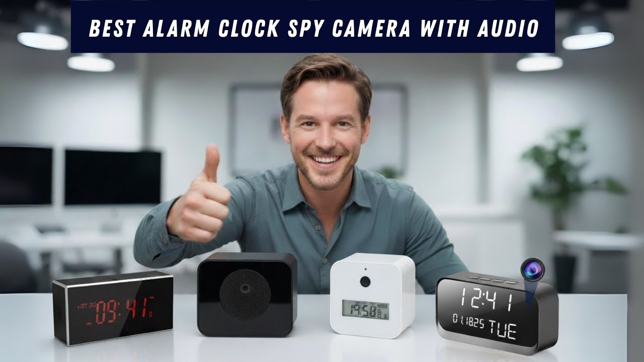 ✅ Top 5 Best Alarm Clock Spy Camera With Audio | Best Alarm Clock Spy Camera With Audio