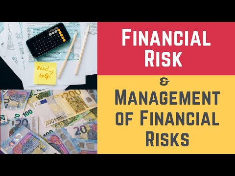 Financial Risk and Management of Financial Risks (Financial Risks, & Financial Risk Management)
