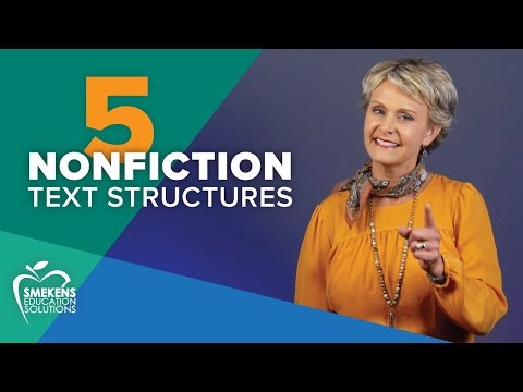 Teaching Text Structures Easy | K-12